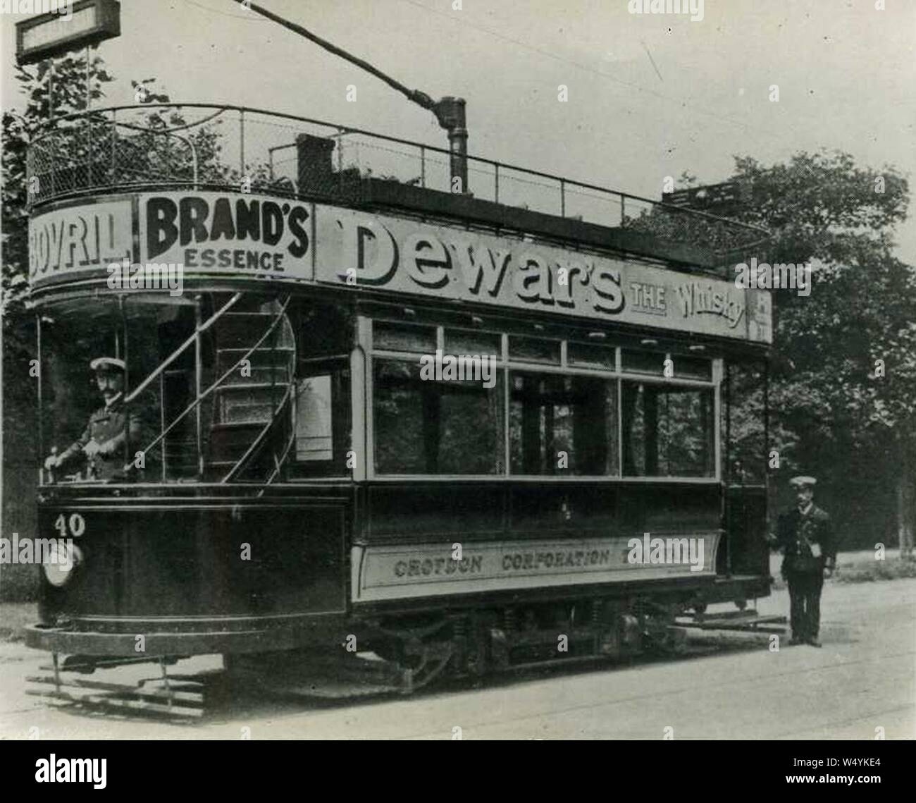 Croydon corporation tramways hi-res stock photography and images - Alamy