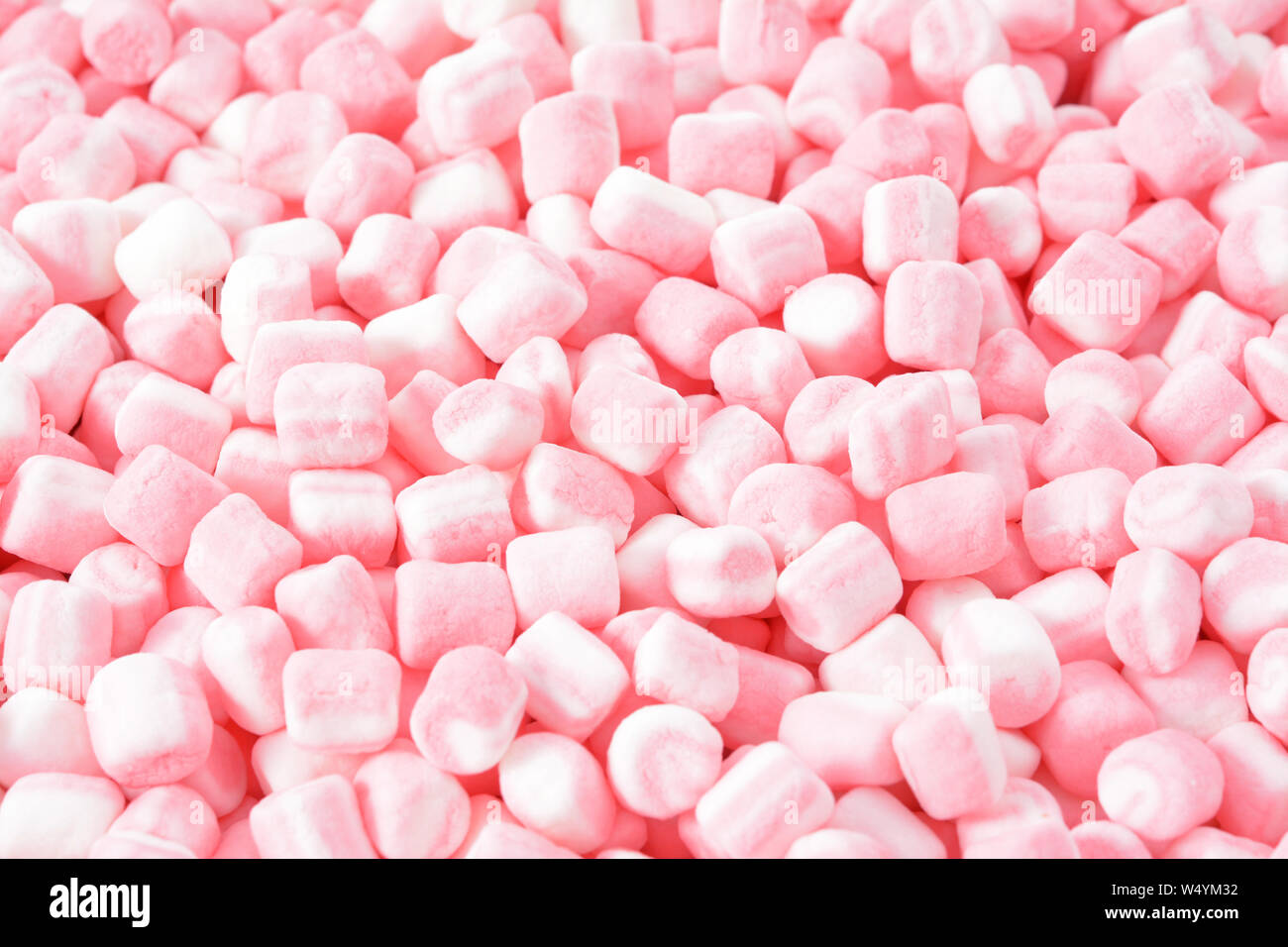 Close capture of marshmallow candy for background uses Stock Photo - Alamy
