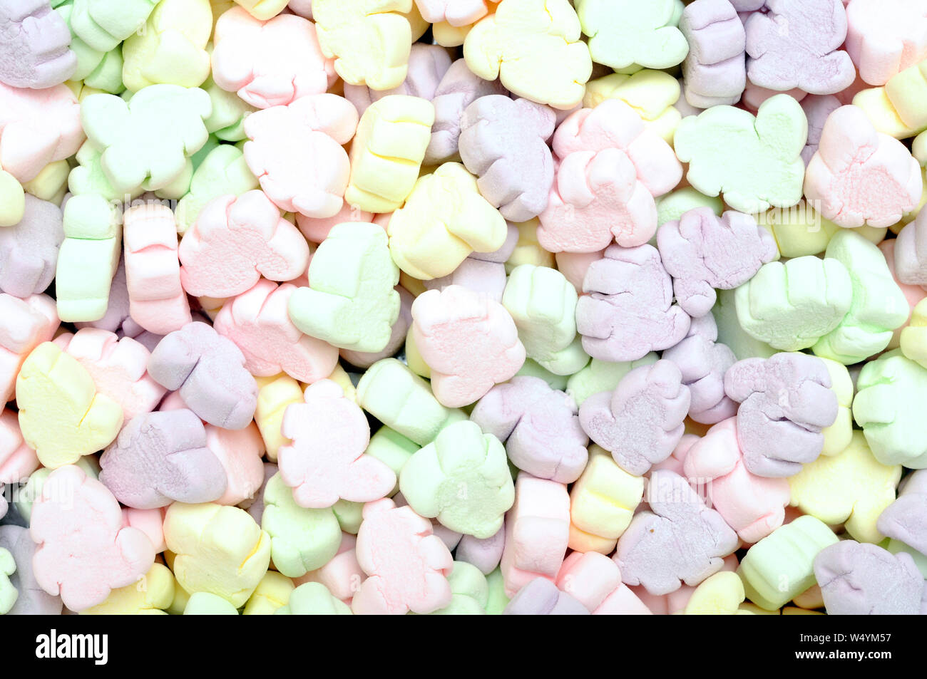Close capture of marshmallow candy for background uses Stock Photo - Alamy