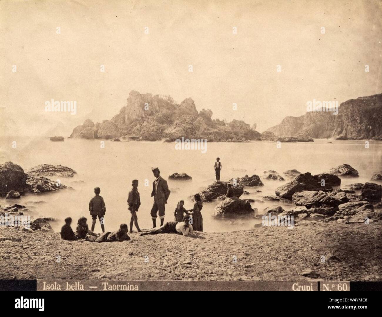 Crupi, Giovanni (1849-1925) - n. 0060 - Taormina - Isola Bella - da ...