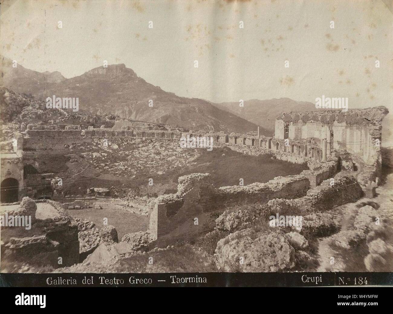 Crupi, Giovanni (1849-1925) - n. 0184 - Galleria del Teatro Greco ...