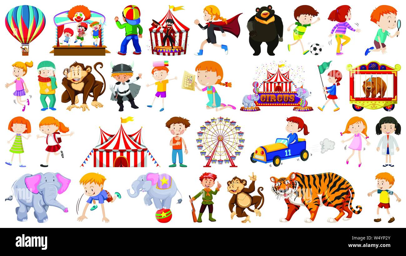 Fayre Clipart Of Children