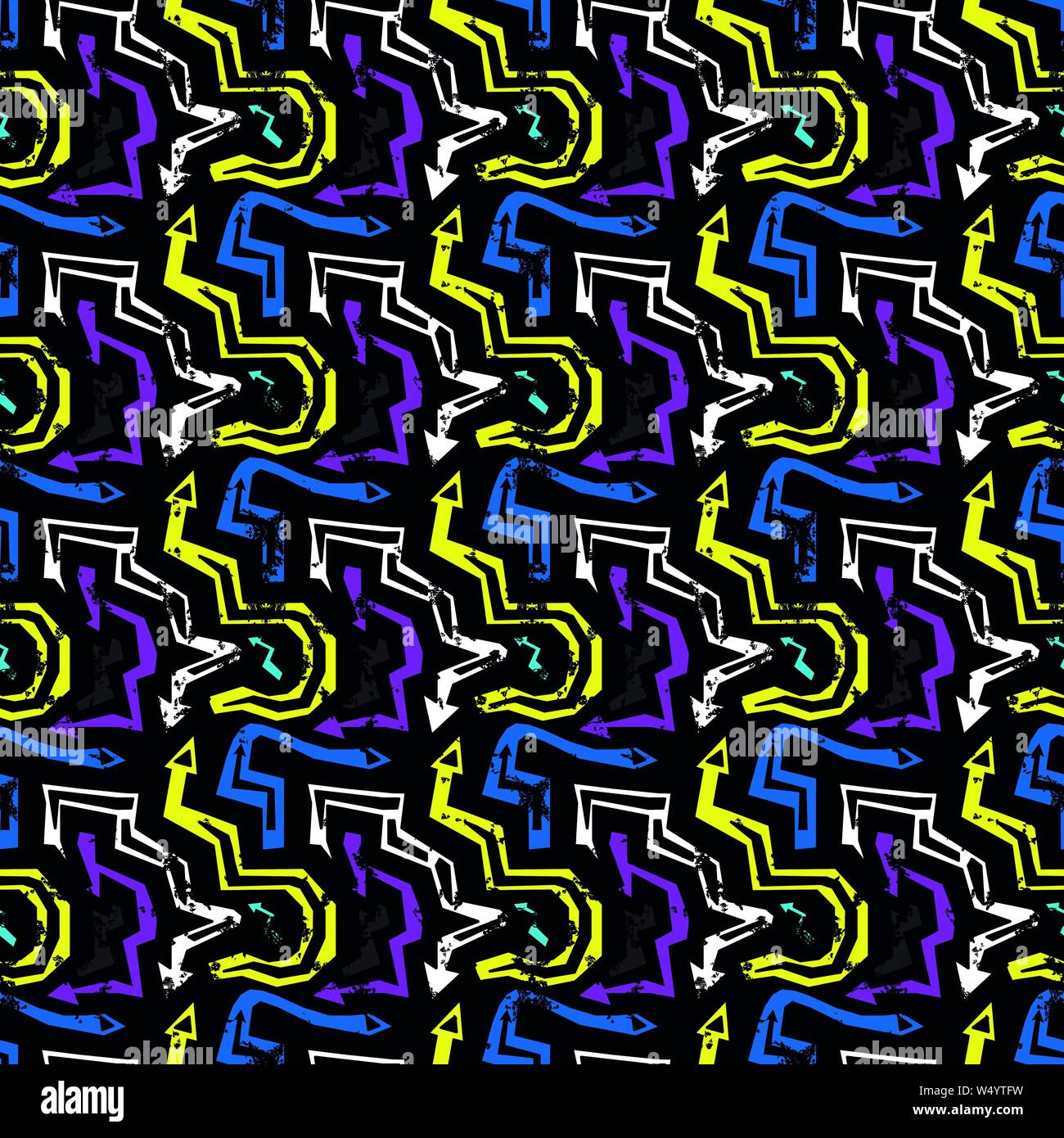 Graffiti bright psychedelic seamless pattern vector illustration Stock ... Graffiti bright psychedelic seamless pattern vector illustration Stock ...