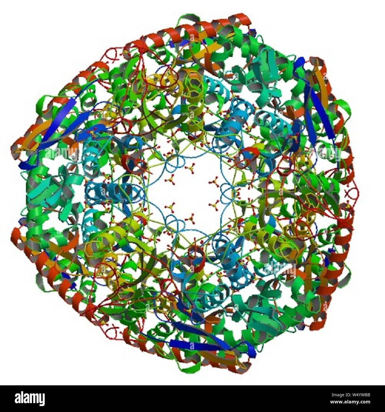 Crystal structure 1E3P Stock Photo - Alamy