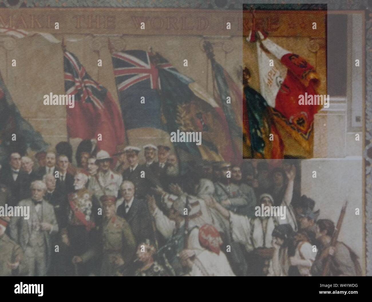 Legion flag hi-res stock photography and images - Alamy