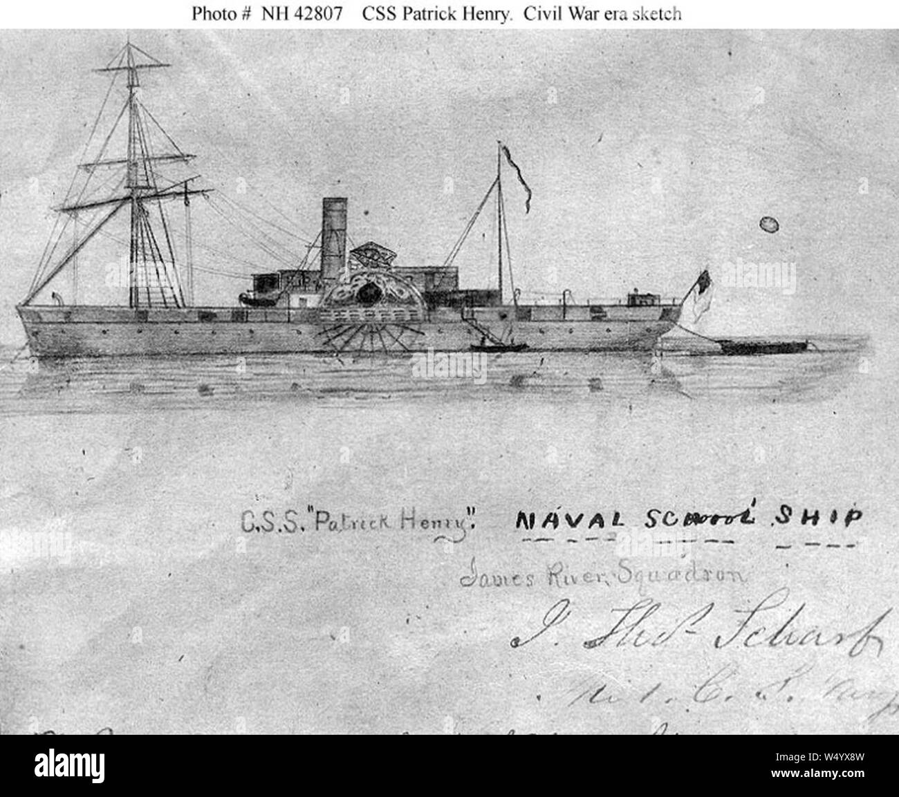 CSS Patrick Henry JT Sharf Stock Photo - Alamy