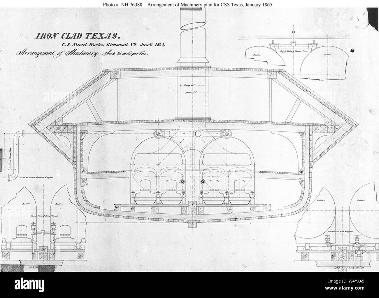 CSS Texas plan Stock Photo - Alamy