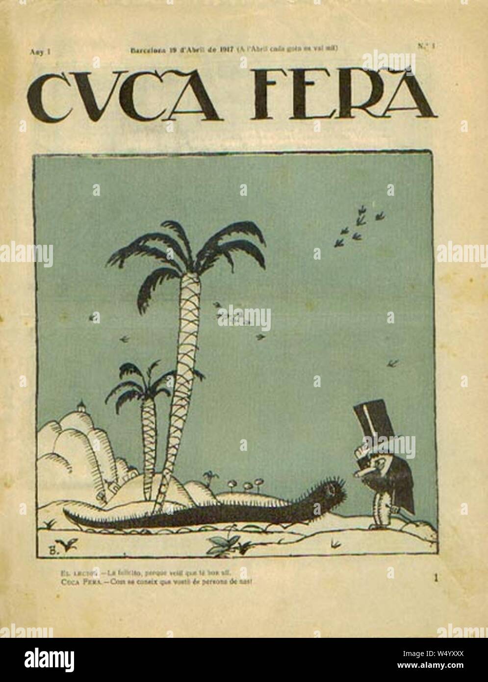 Cuca fera portada Stock Photo - Alamy