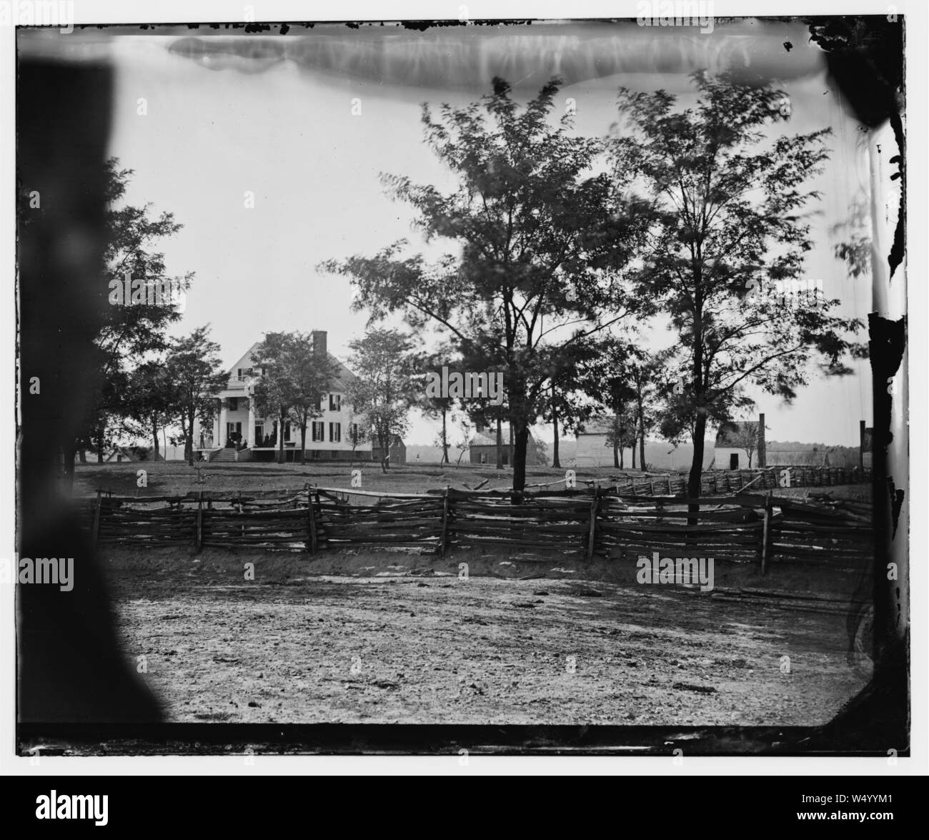 Culpeper, Virginia. Residence of John Minor Botts Stock Photo - Alamy