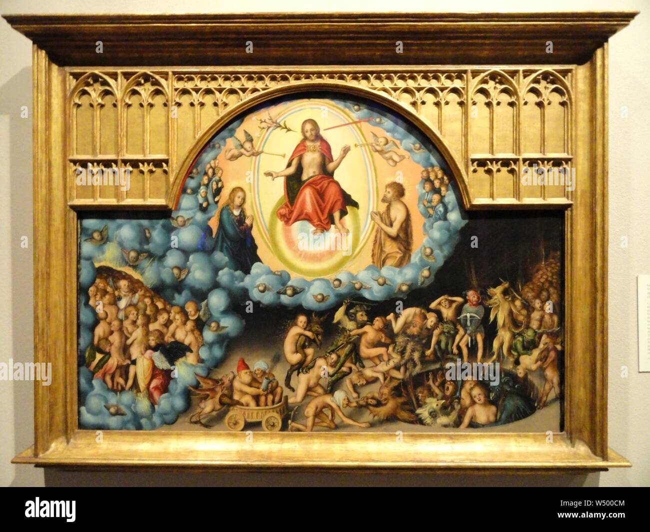 Last Judgement, Lucas Cranach the Elder, c. 1525-1530 Stock Photo - Alamy