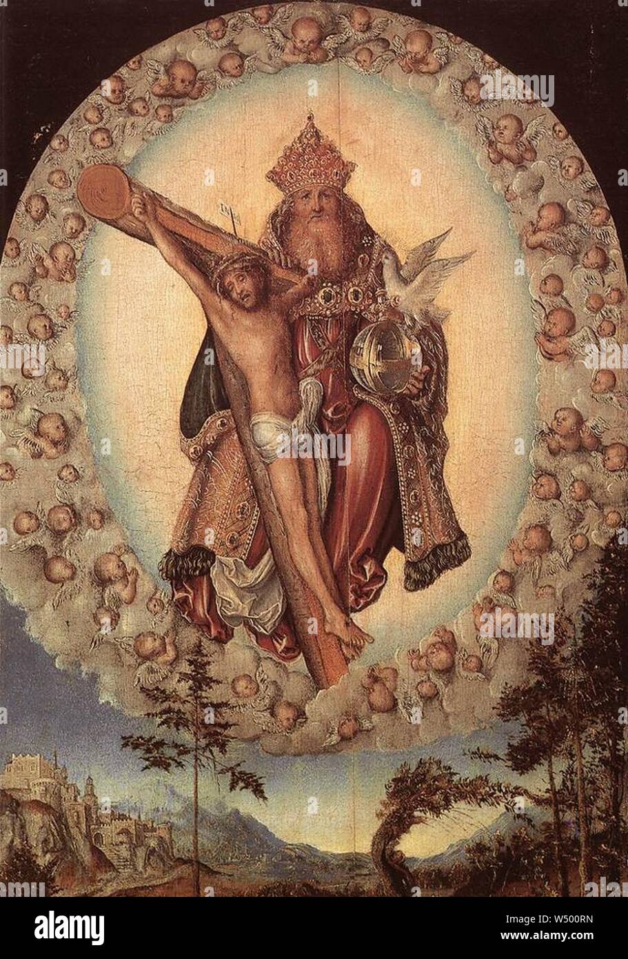 Lucas Cranach d. Ä. - Trinity Stock Photo - Alamy