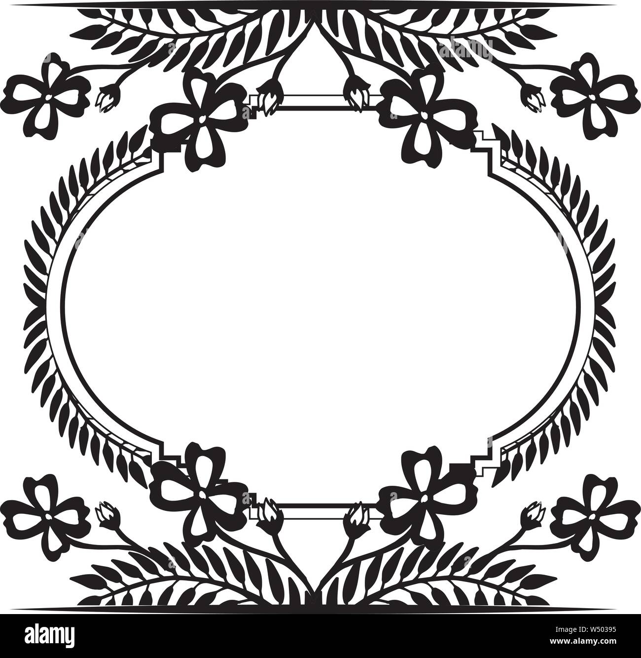 Wallpaper of various card, texture beautiful flower frame. Vector ...