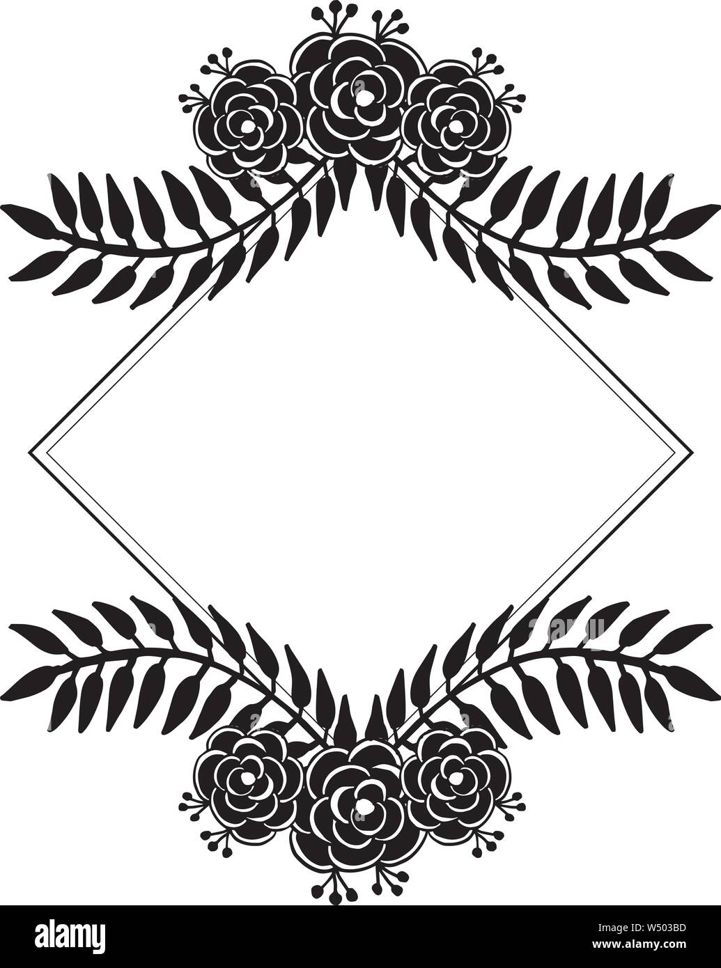 Wallpaper of various card, texture beautiful flower frame. Vector ...