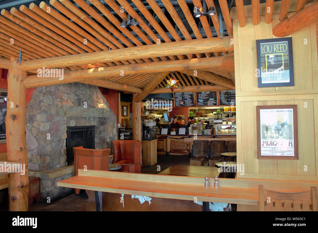 A quaint and rustic southwestern design for a San Francisco restaurant ...
