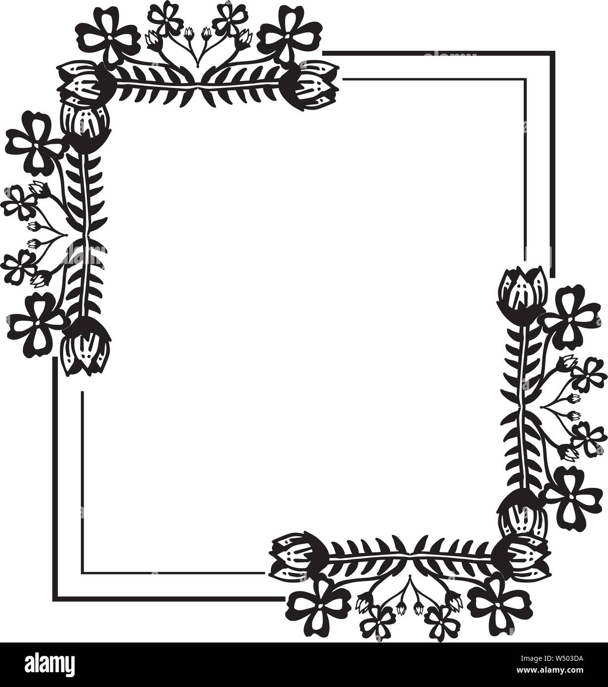Wallpaper of various card, texture beautiful flower frame. Vector ...