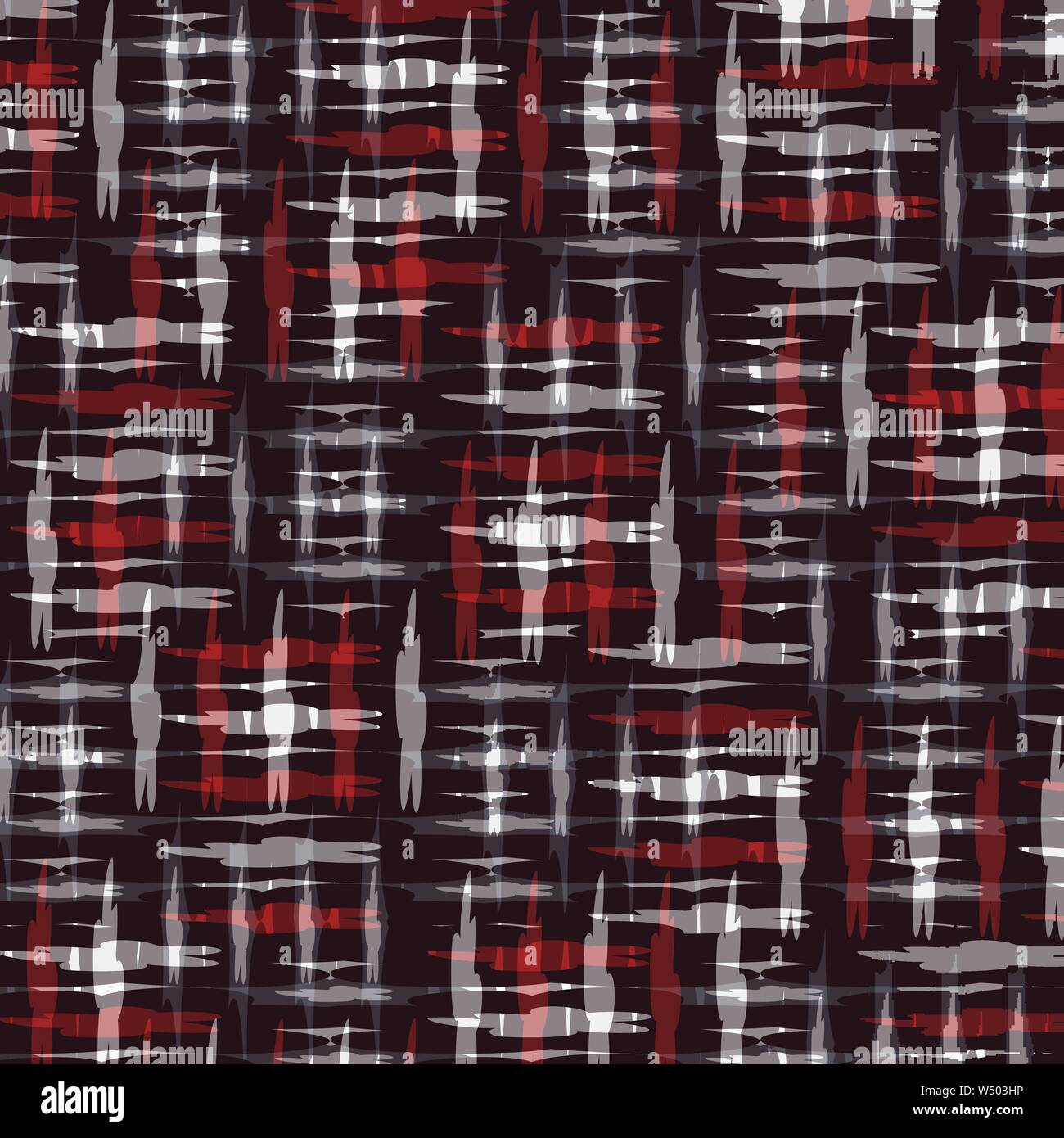 red and gray abstract objects on a black background vector illustration ...