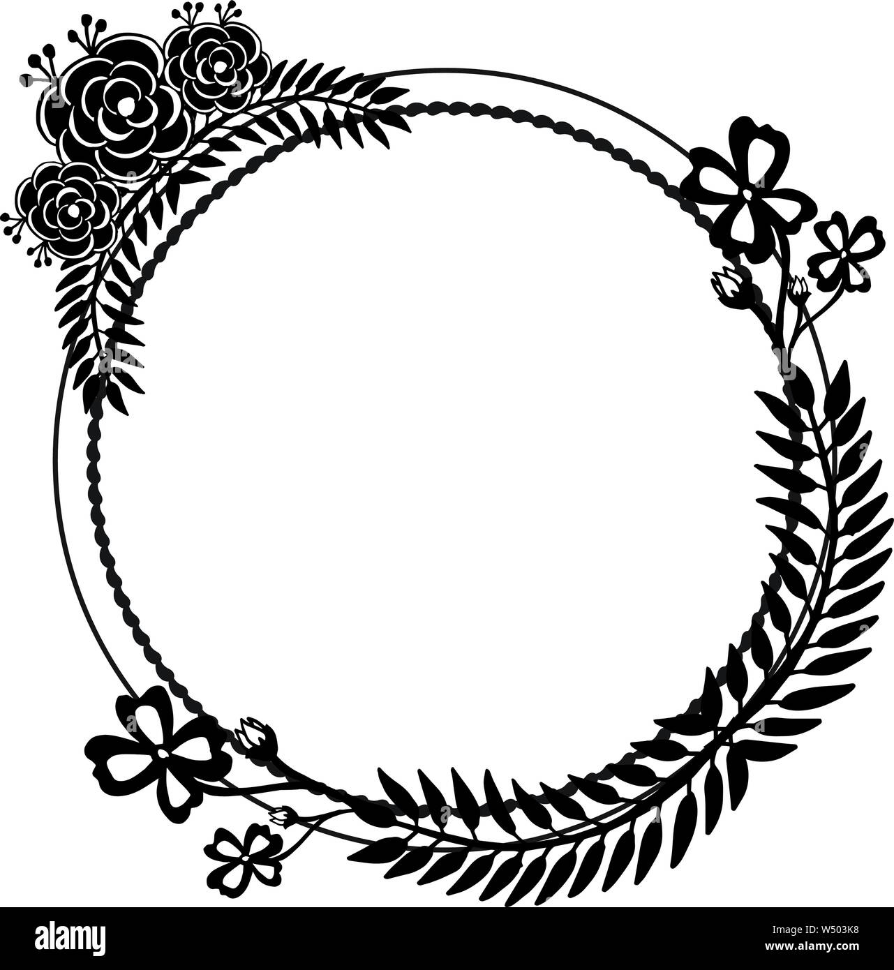 Wallpaper of various card, texture beautiful flower frame. Vector ...