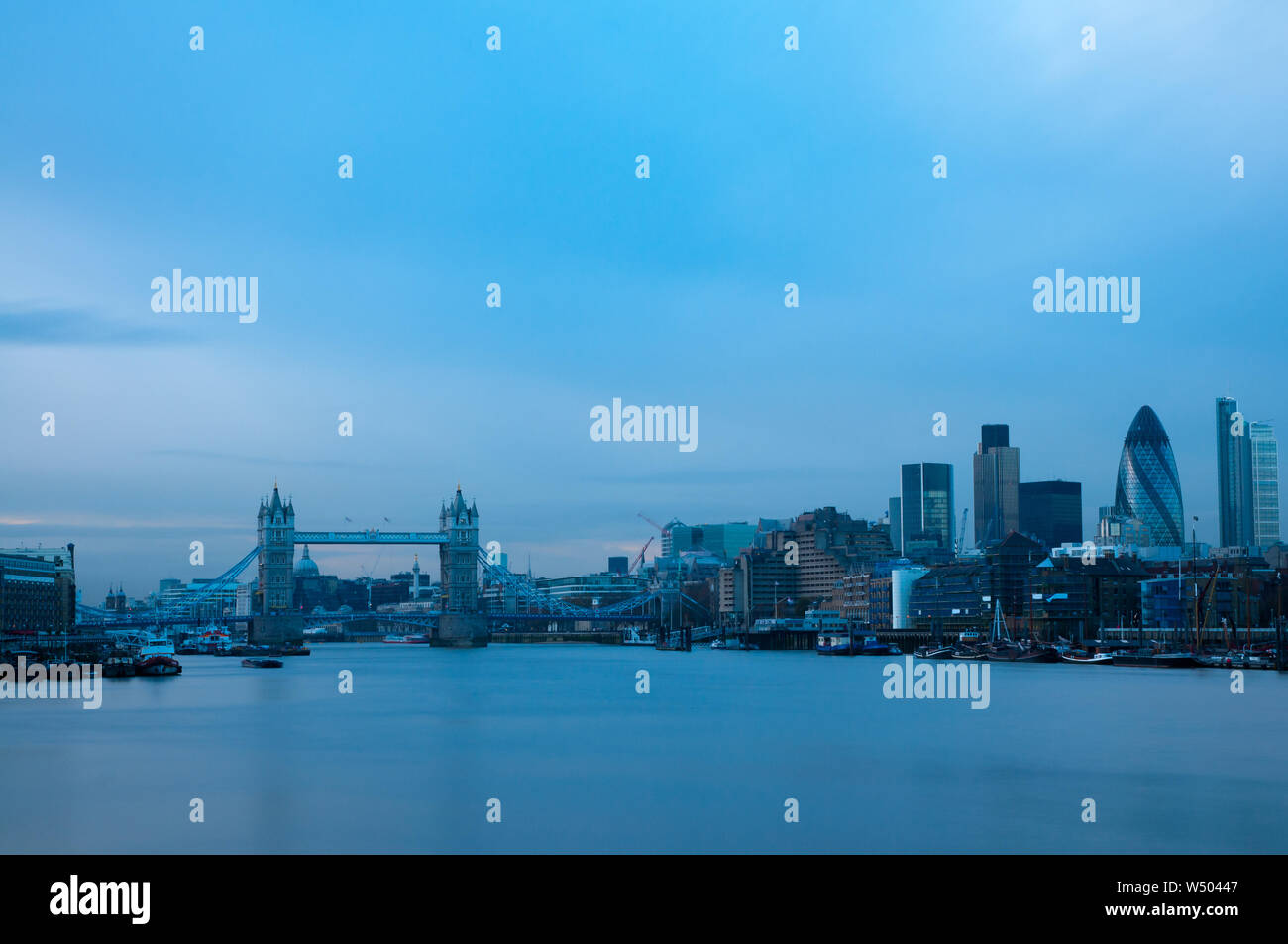 The skyline of London Stock Photo - Alamy