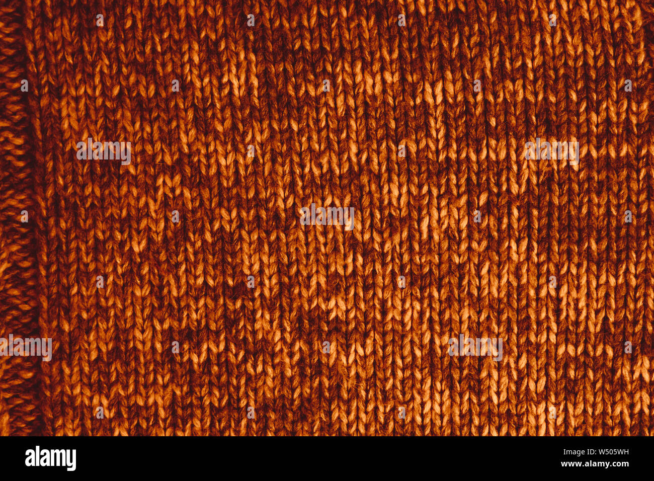 texture of coarse knitted woolen fabric Stock Photo - Alamy