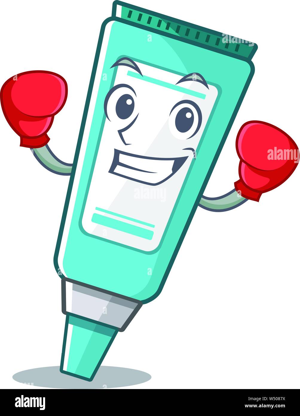 Boxing ointment placed in the cartoon sink vector illustration Stock ...