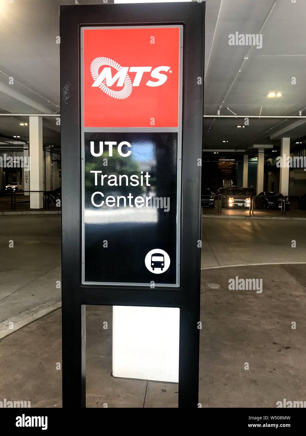Construction of the Trolley Extension at UTC Stock Photo - Alamy