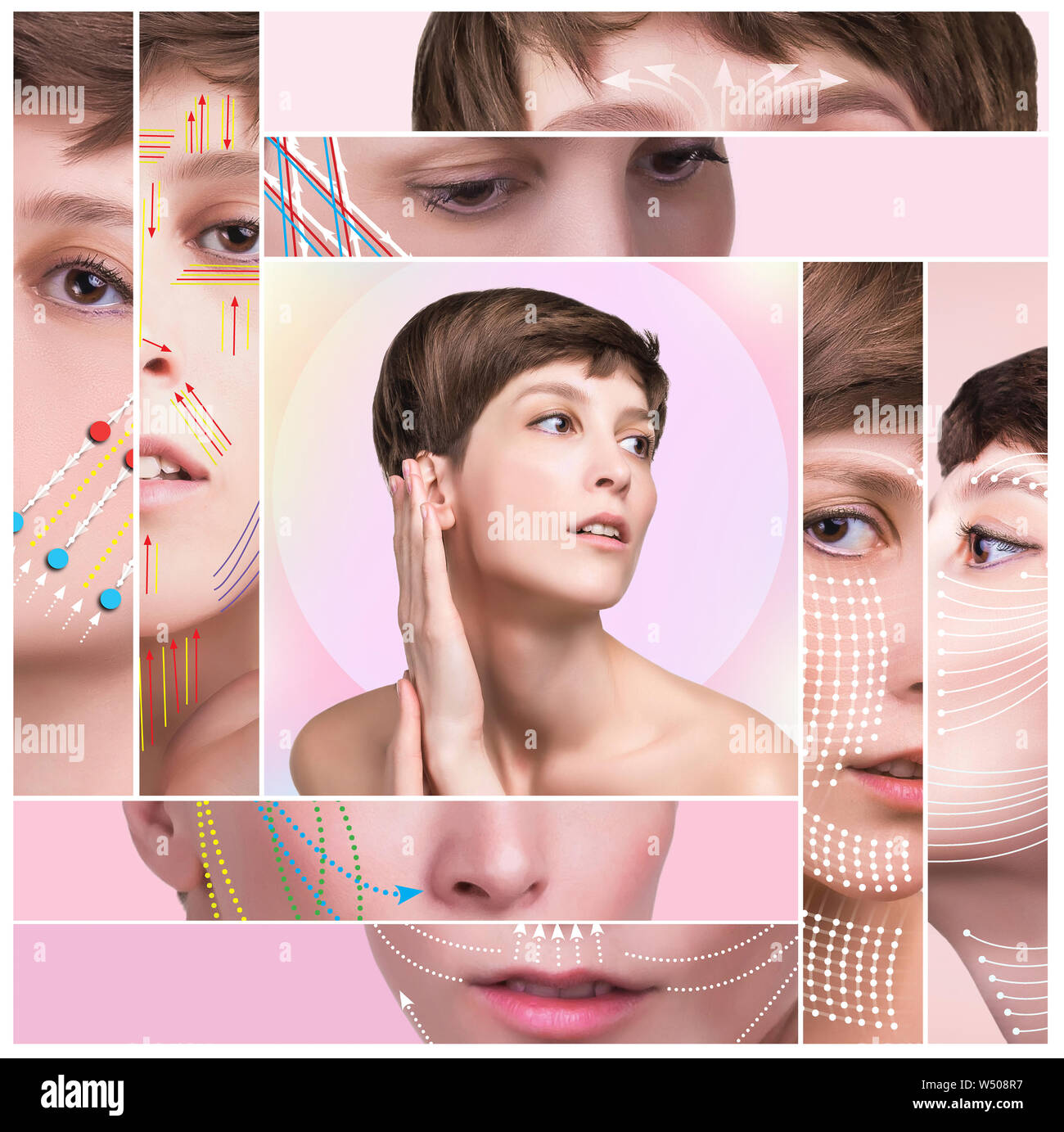 Young female with clean fresh skin Stock Photo - Alamy