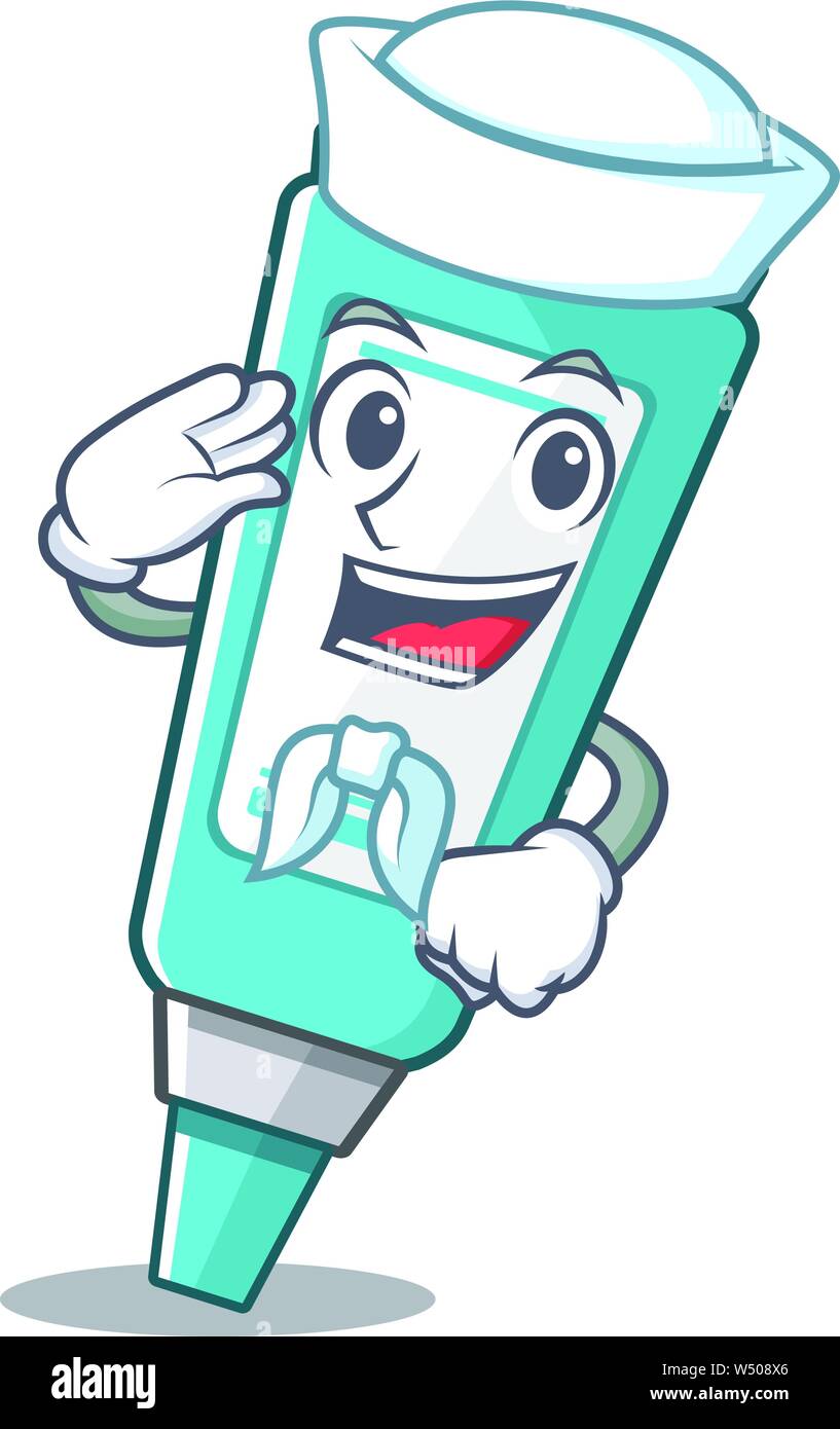 Sailor ointment placed in the cartoon sink vector illustration Stock ...