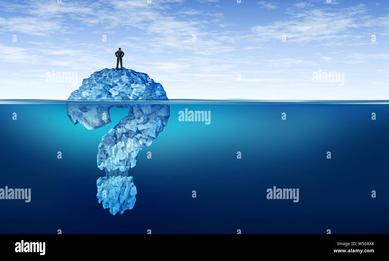 Career confusion and confused businessman as a business concept of ...