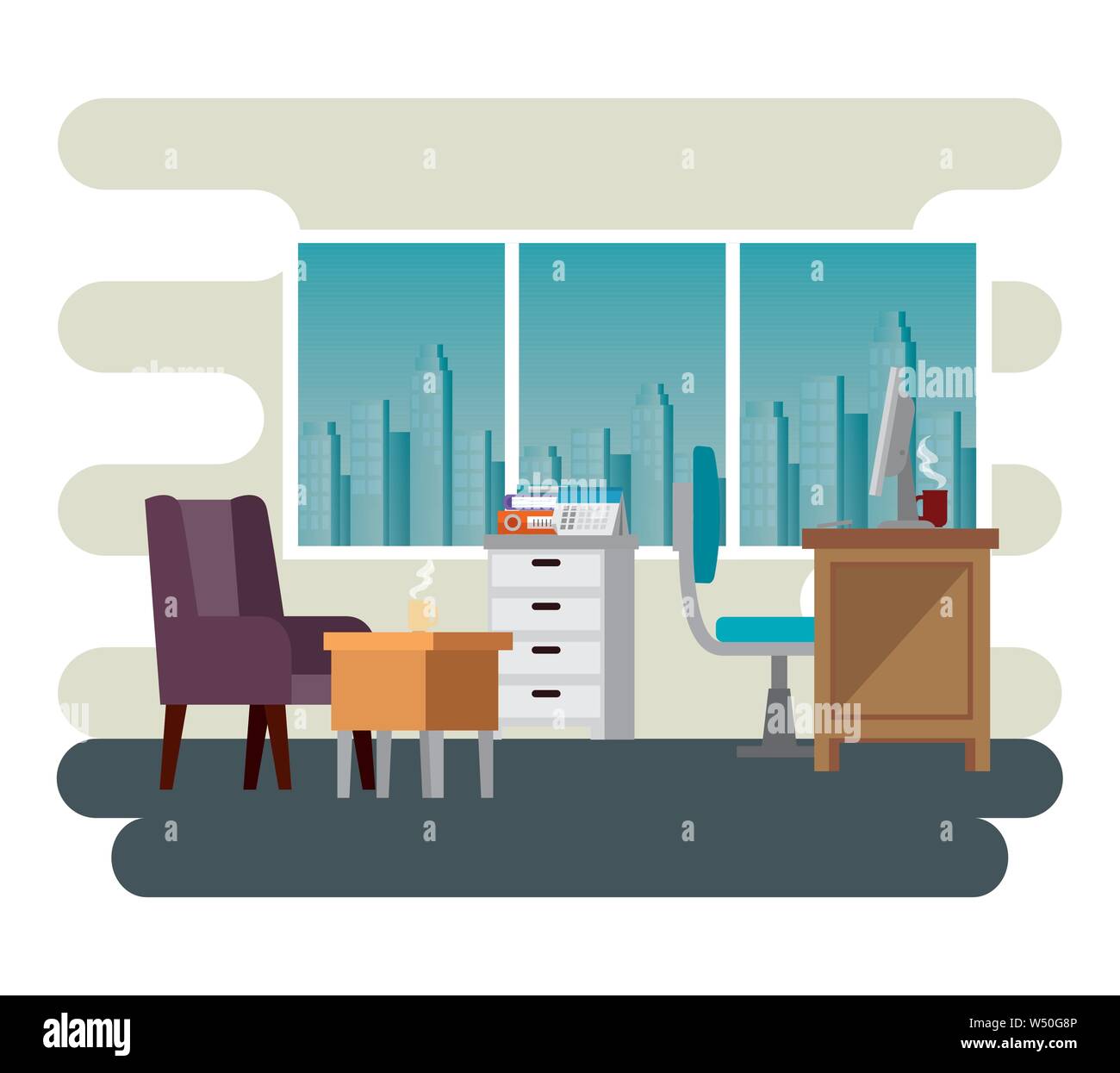 Windows work hot Stock Vector Images - Alamy