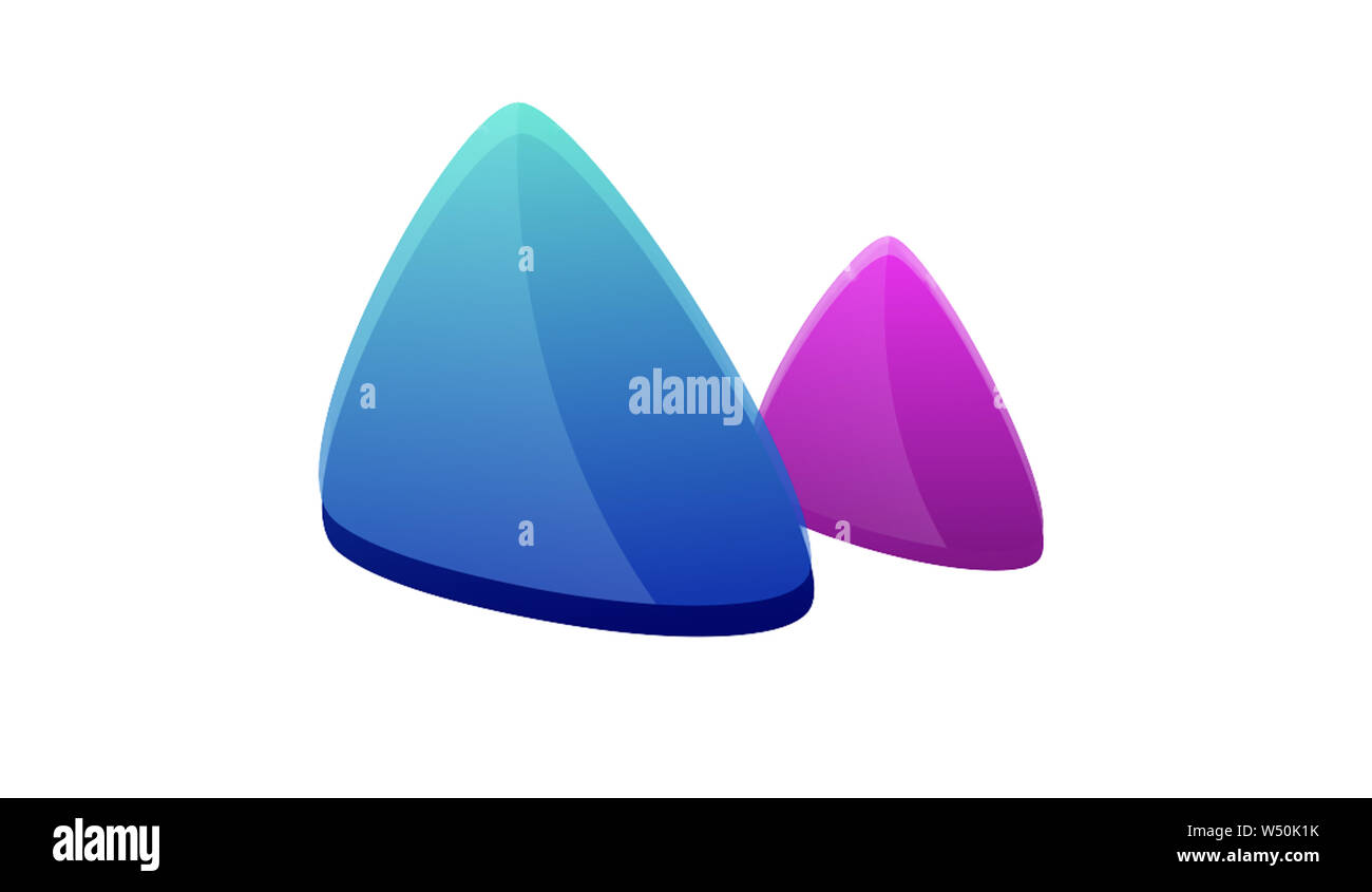 logo design shape icon art Stock Photo - Alamy