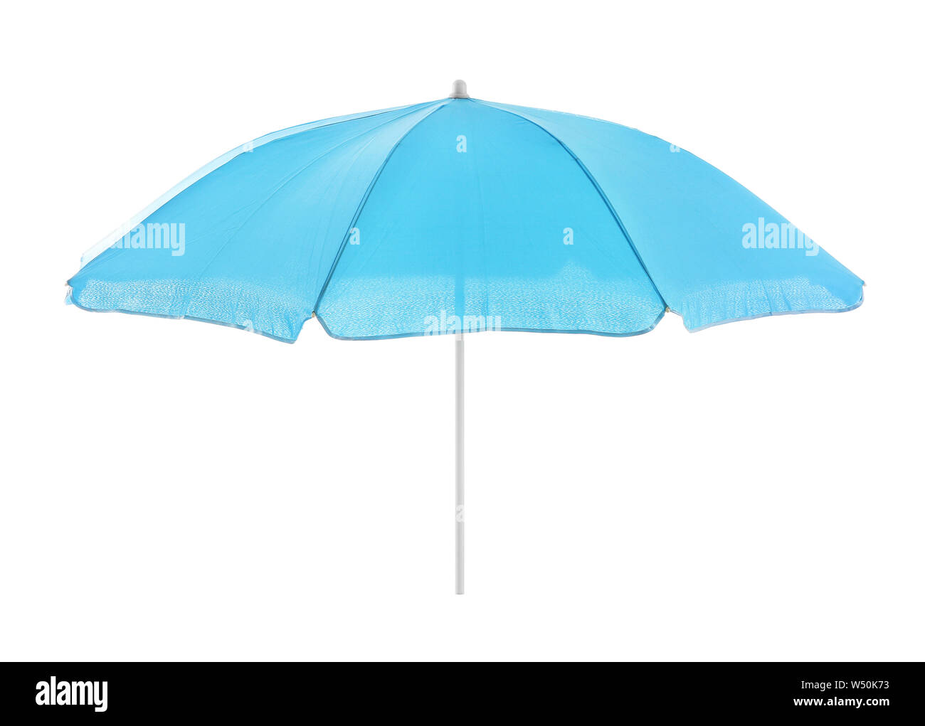 Sun umbrella on beautiful Cut Out Stock Images & Pictures - Alamy