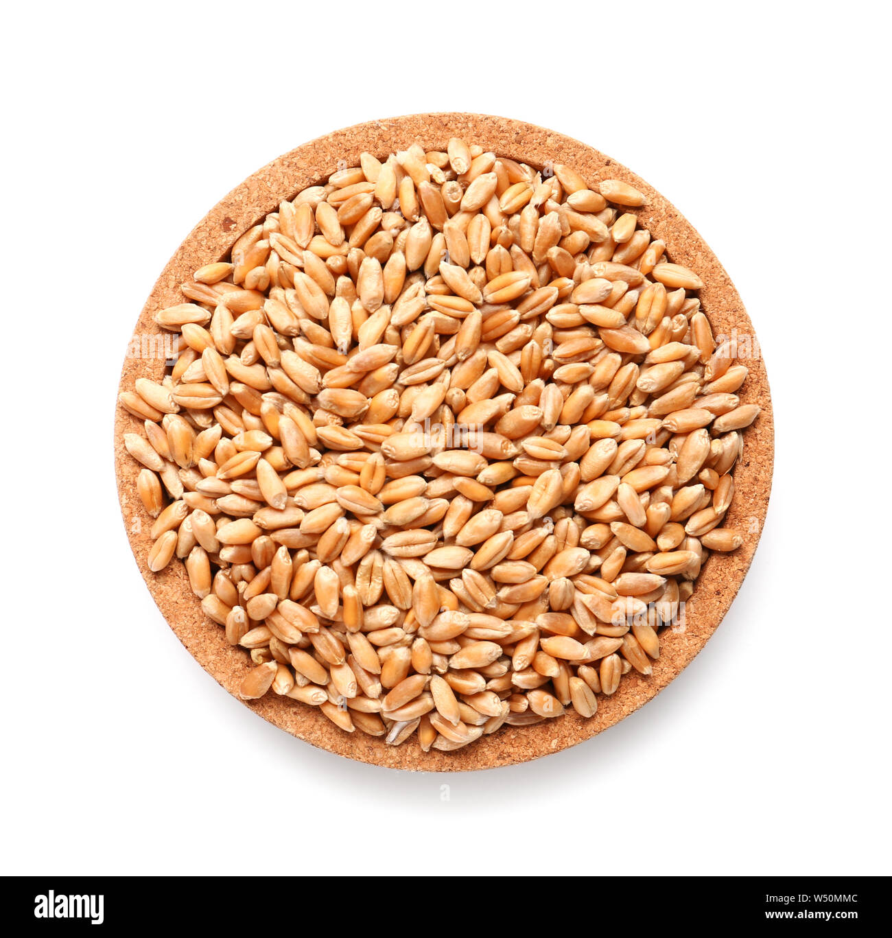 Wheat grains with gluten Cut Out Stock Images & Pictures - Alamy