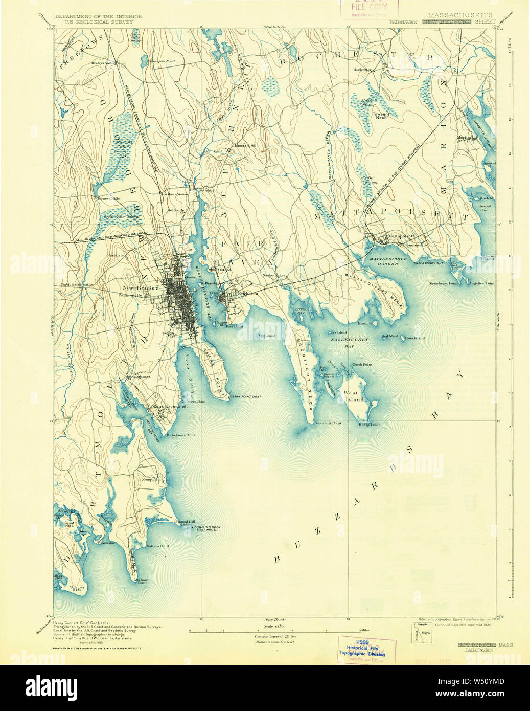 Map of fairhaven hi-res stock photography and images - Alamy
