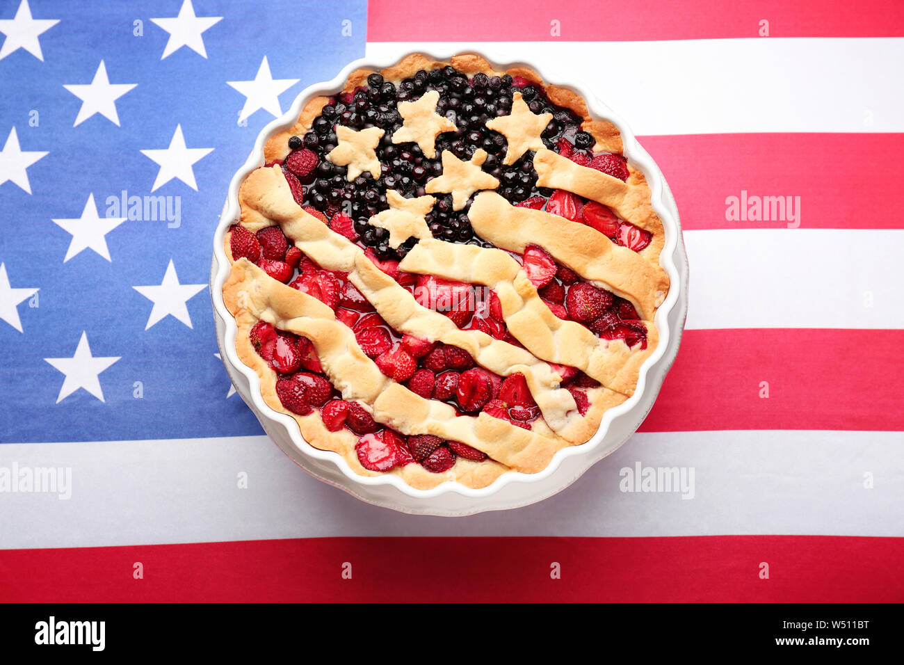 Patriotic pie hi-res stock photography and images - Alamy