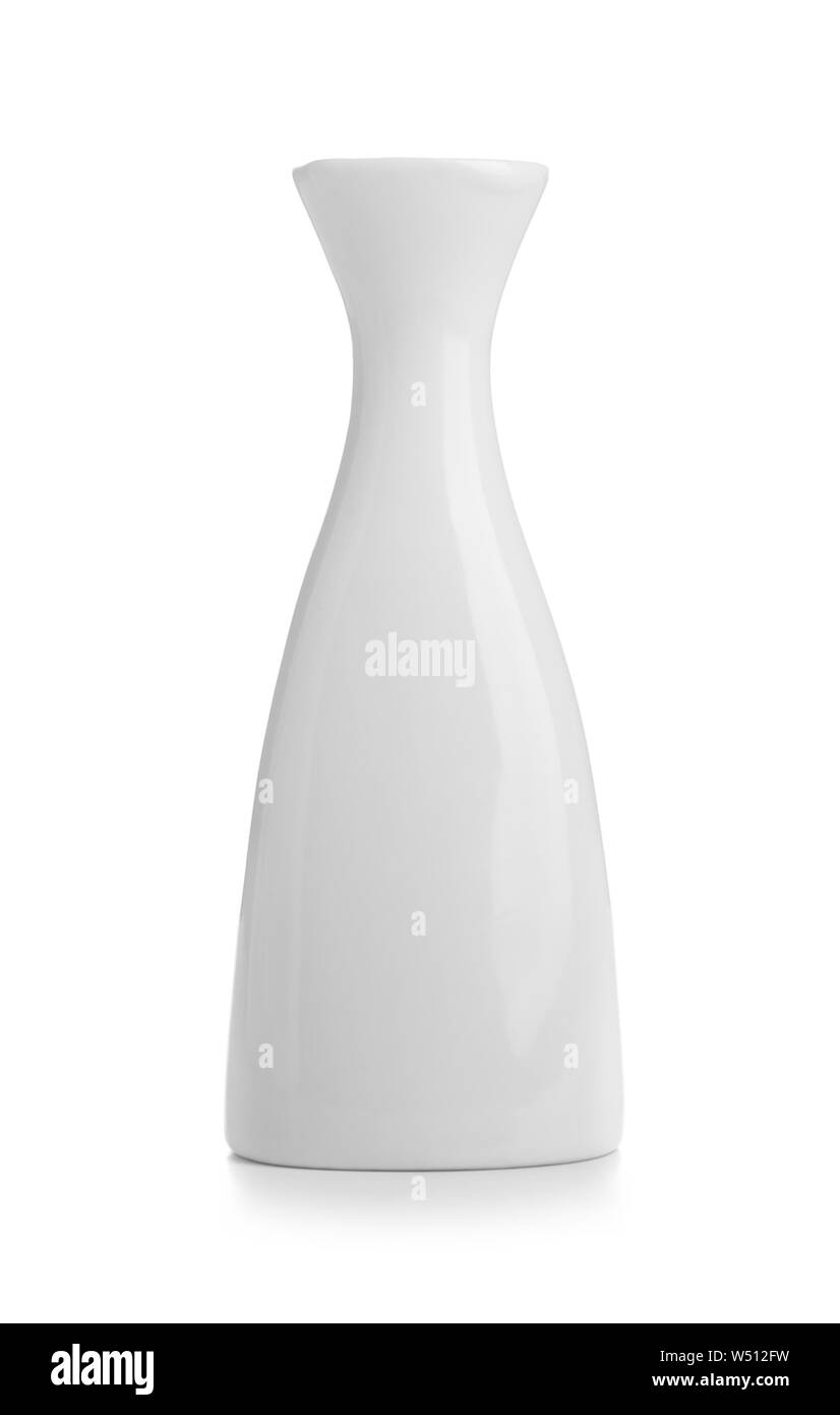 Beautiful vase on white background Stock Photo - Alamy