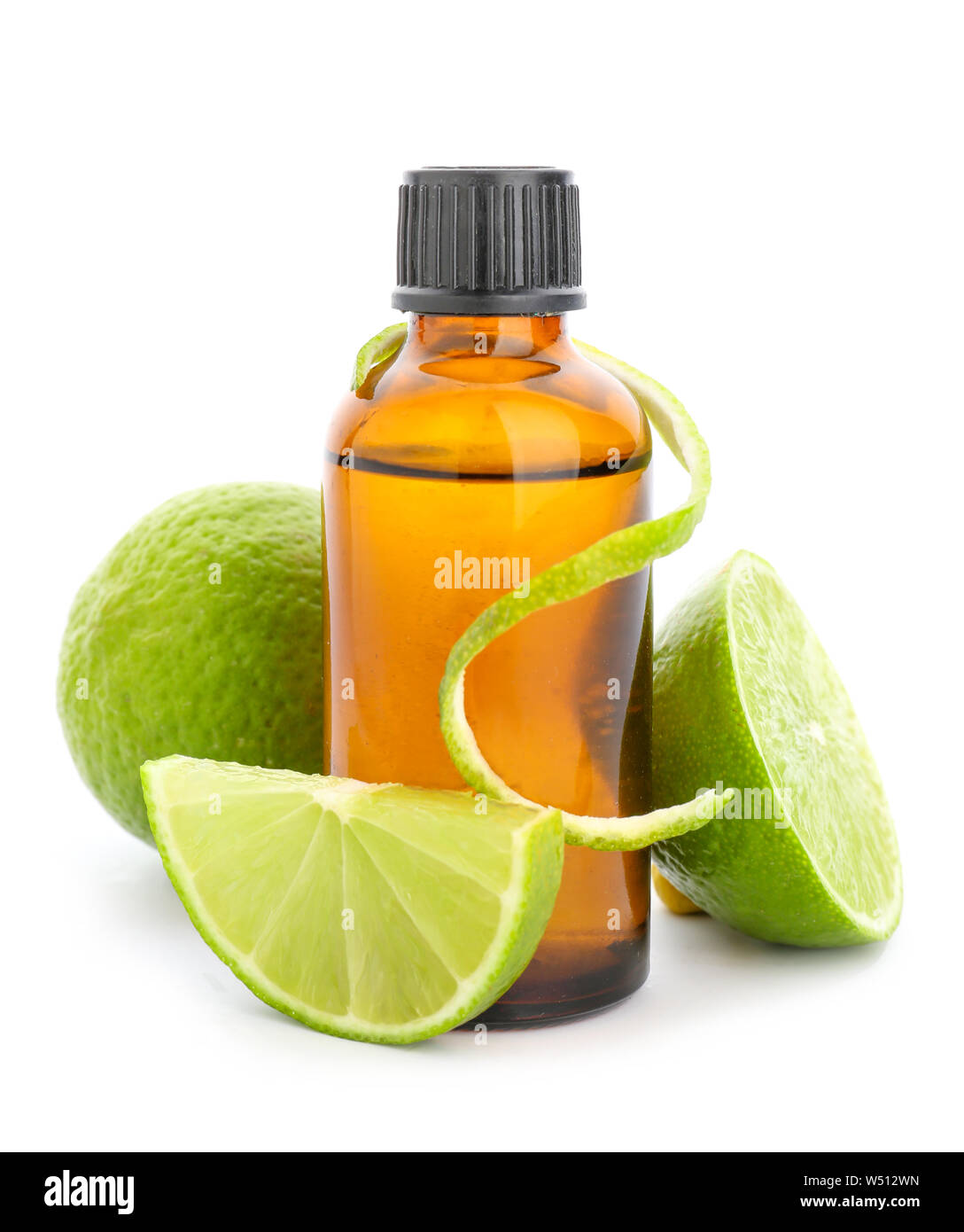 Essential oil lime Cut Out Stock Images & Pictures - Alamy