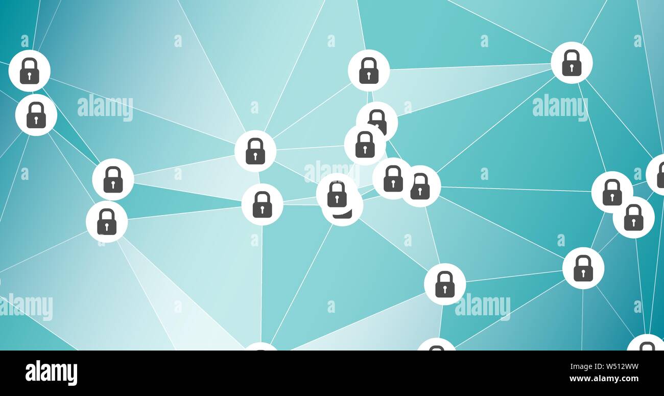 Cyber crime security, vector digital art Stock Vector Image & Art - Alamy