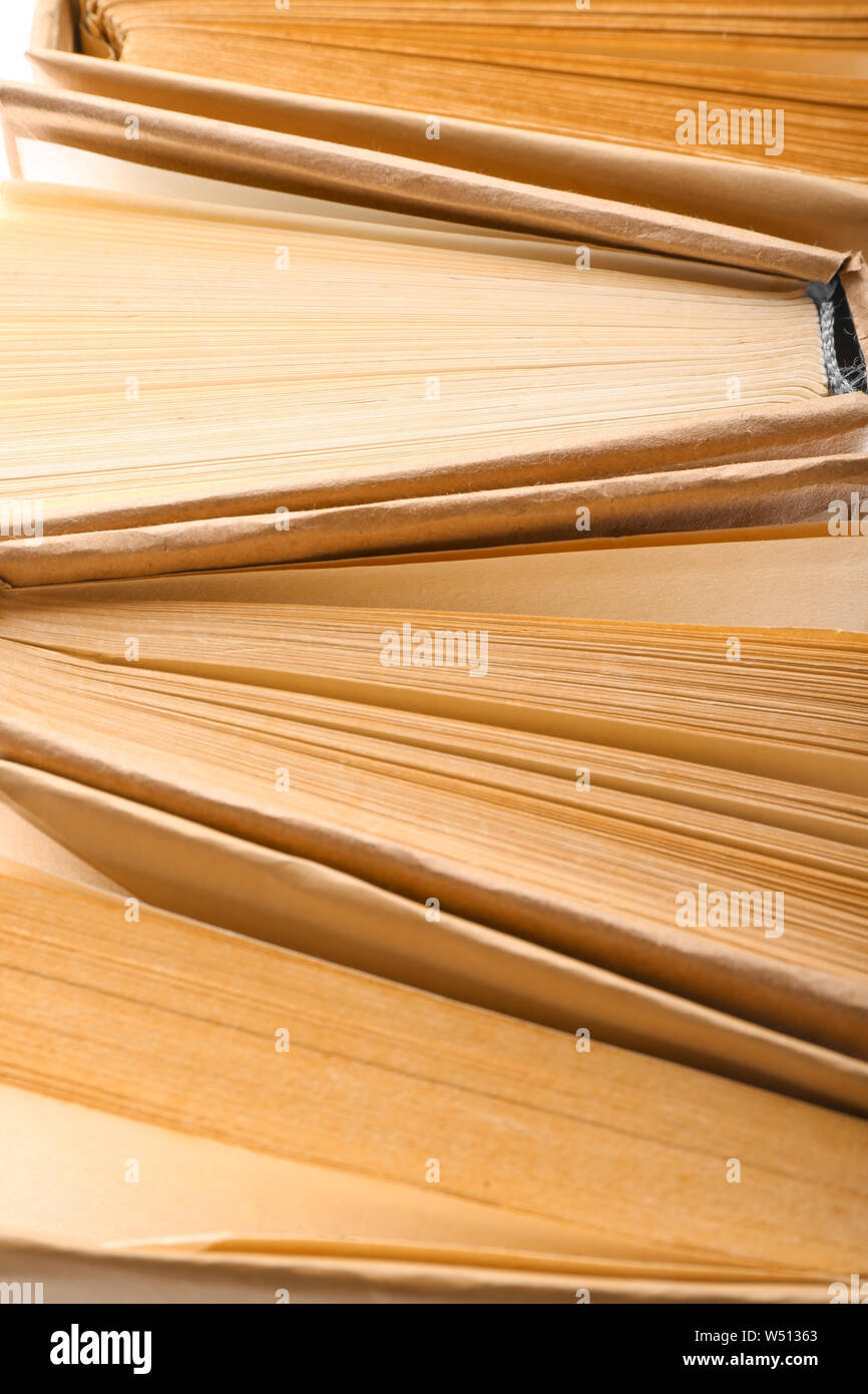 Many different books, closeup view Stock Photo - Alamy