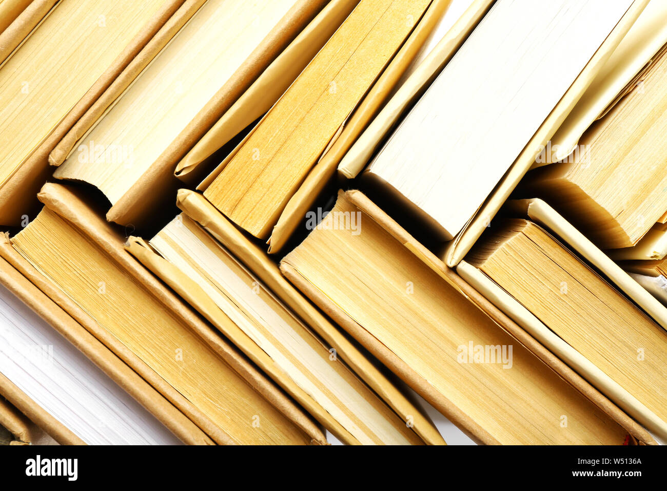 Many different books, top view Stock Photo - Alamy