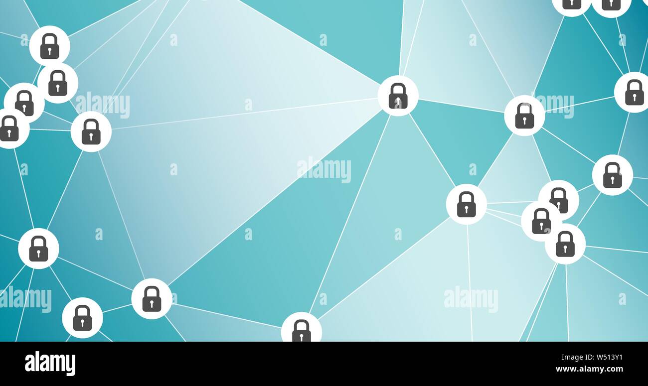 Cyber threats security concept, data protection Stock Vector Image ...