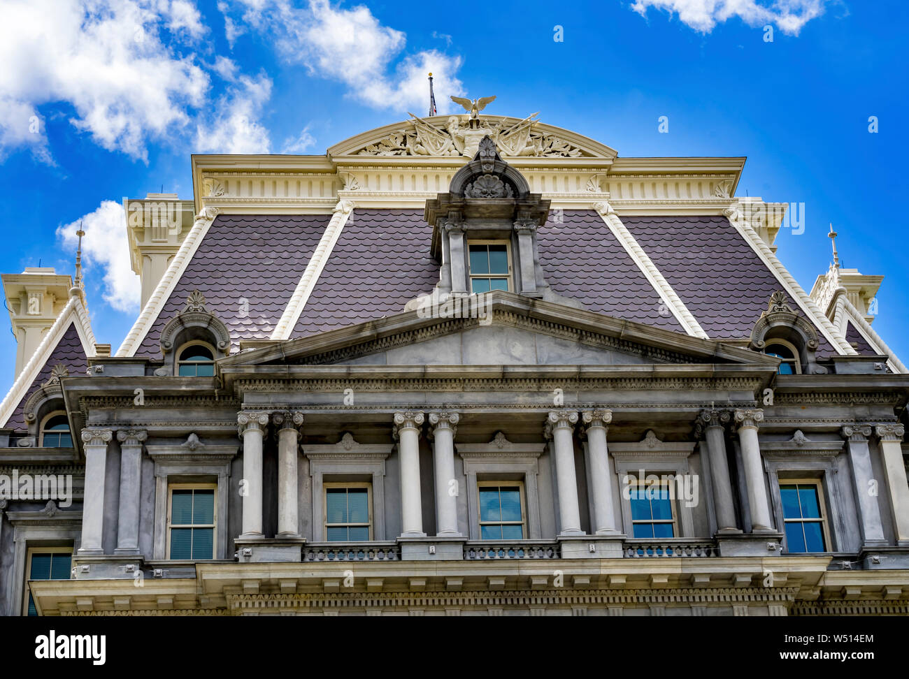 Eisenhower Old Executive Office Buidling Presidential Park Washington ...