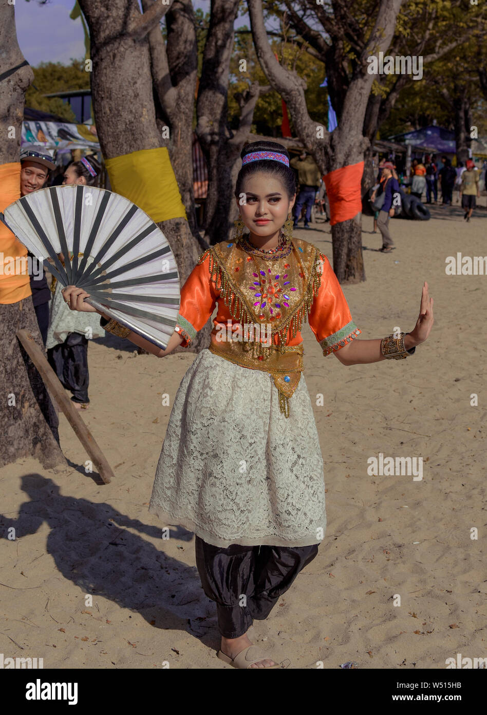 traditional dance and jambori2019 island lae lae makassar indonesia ...