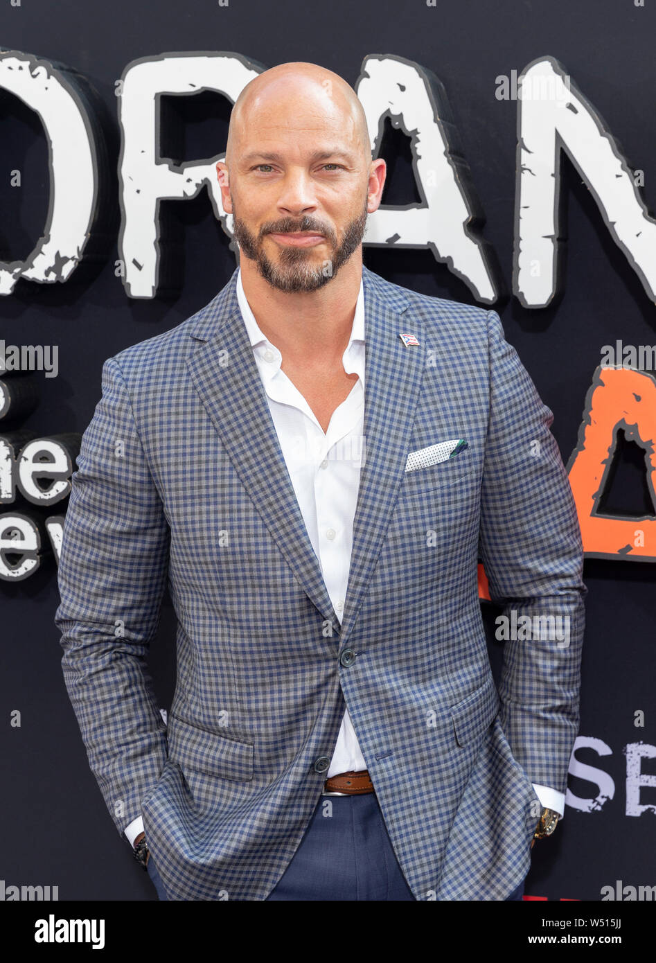 New York, NY - July 25, 2019: Berto Colon attends "Orange Is The New Black" Final Season World ...