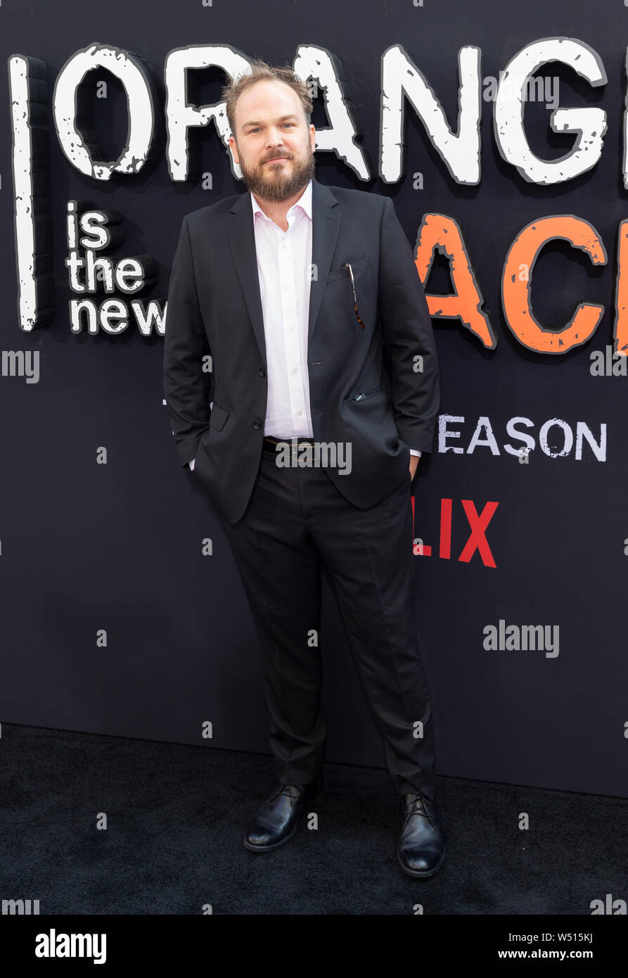 New York, NY - July 25, 2019: Matt Peters attends "Orange Is The New ...
