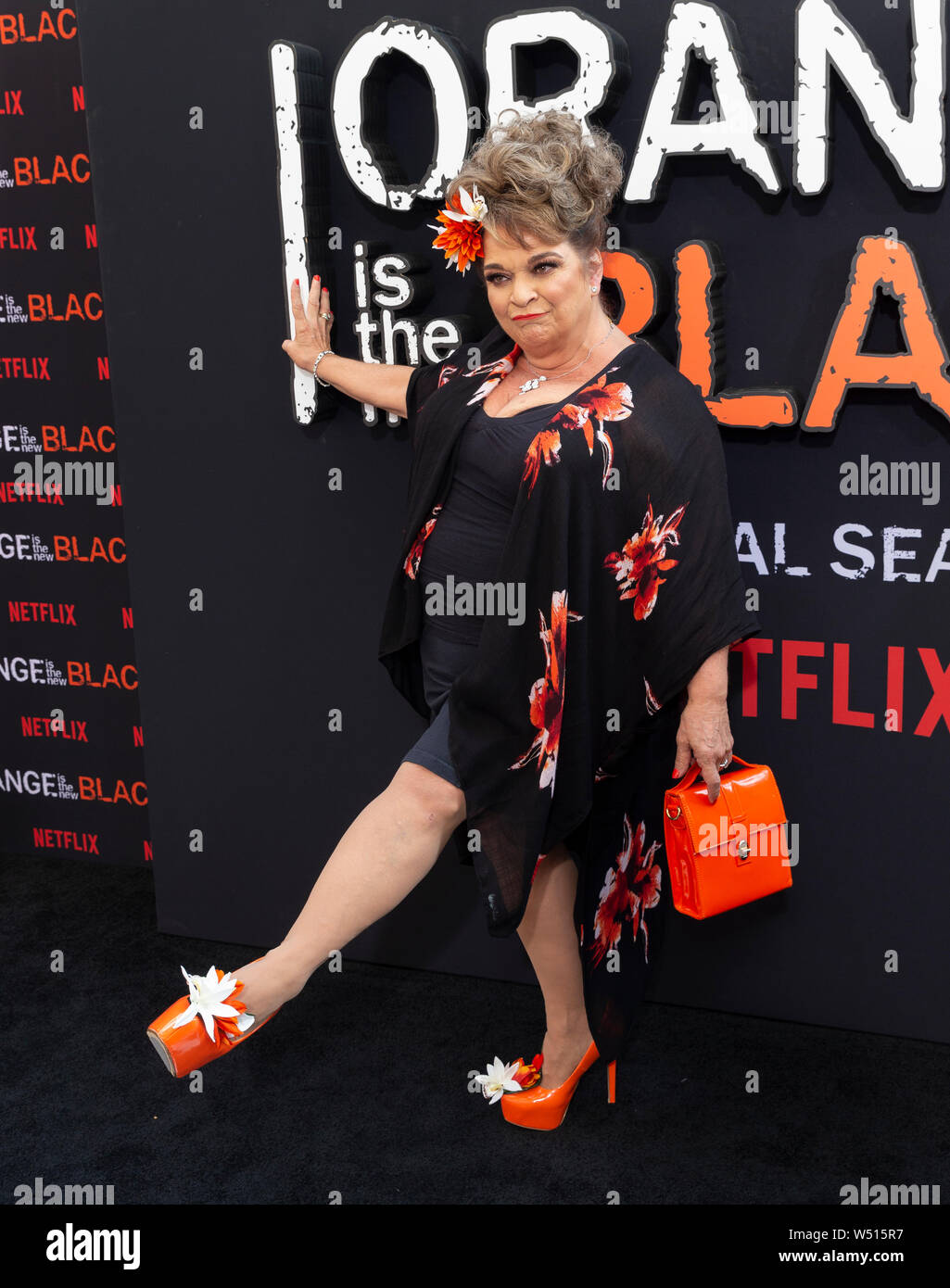 New York, NY - July 25, 2019: Lin Tucci attends "Orange Is The New ...