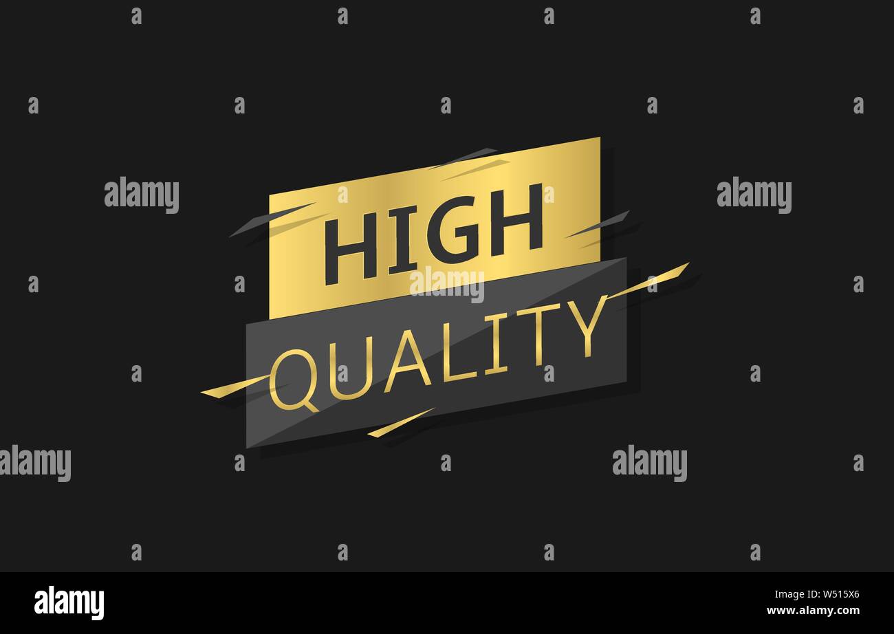 Quality label hi-res stock photography and images - Alamy