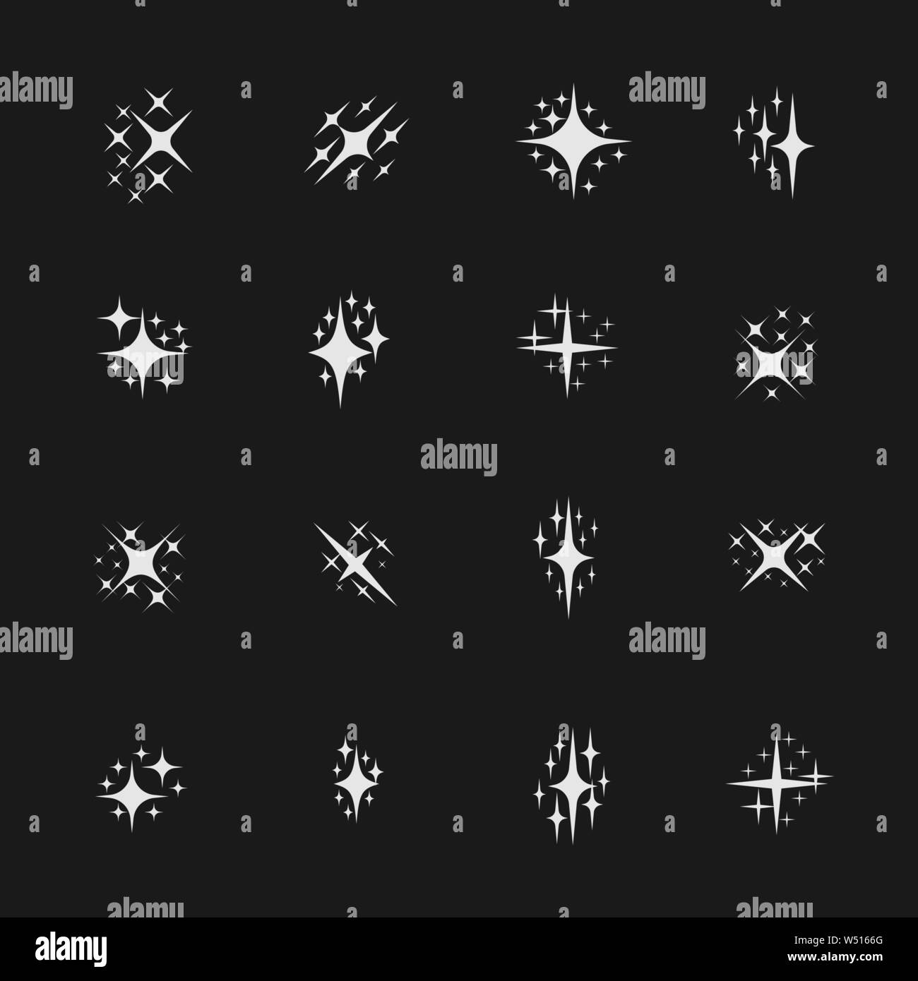 Stars and sparks Stock Vector Image & Art - Alamy