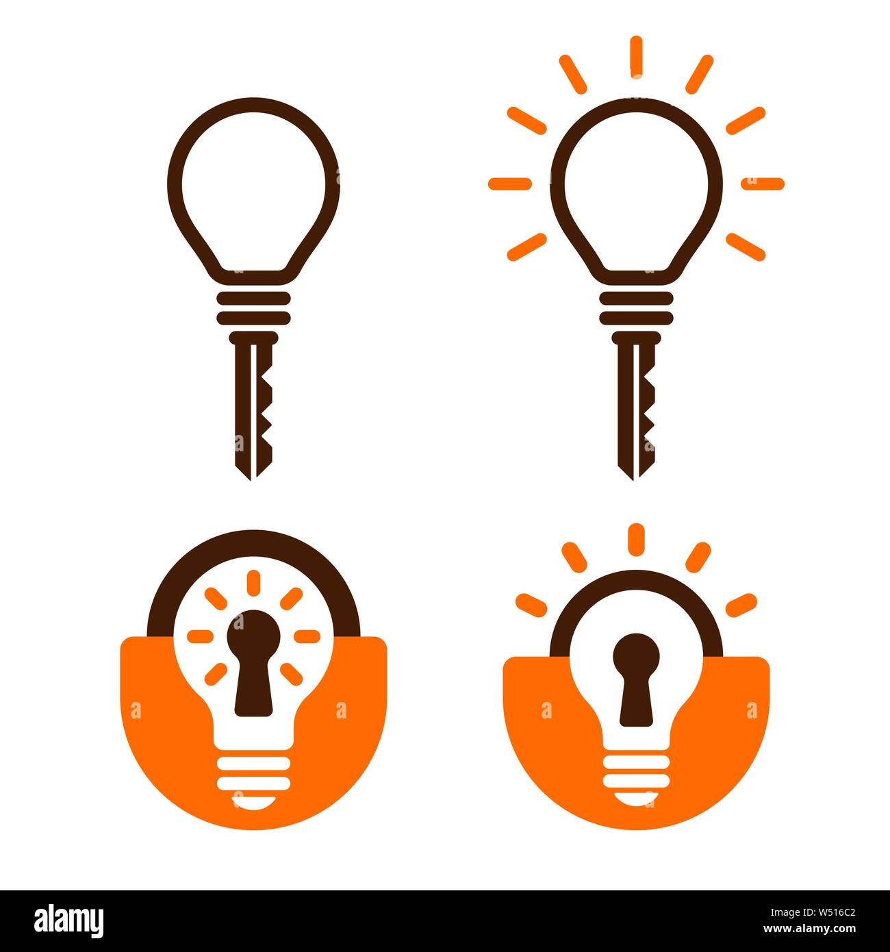 Shaped lamp Stock Vector Images - Alamy