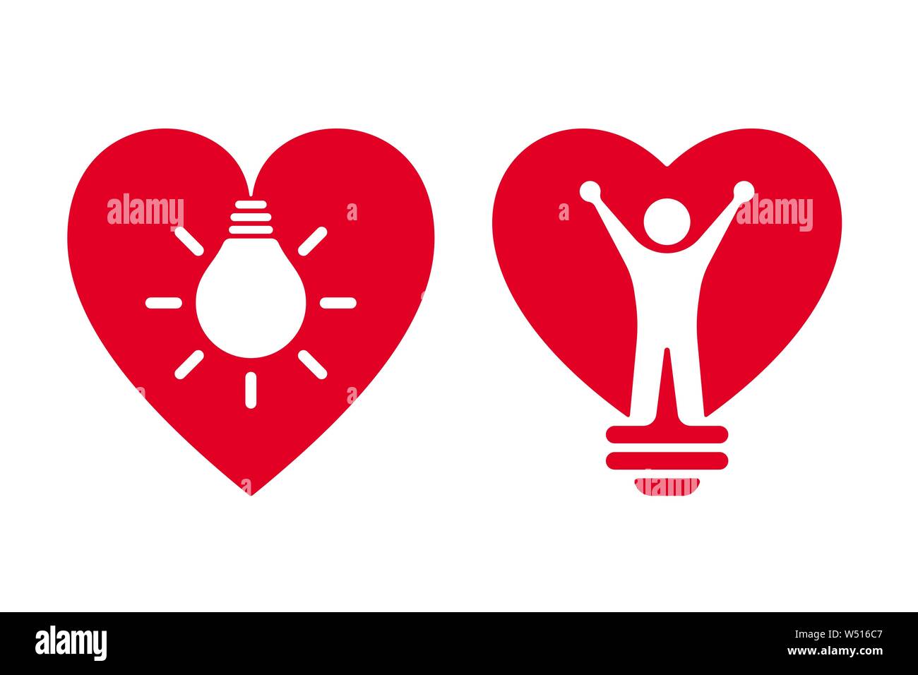 Heart love passion healthy Stock Vector Images - Alamy