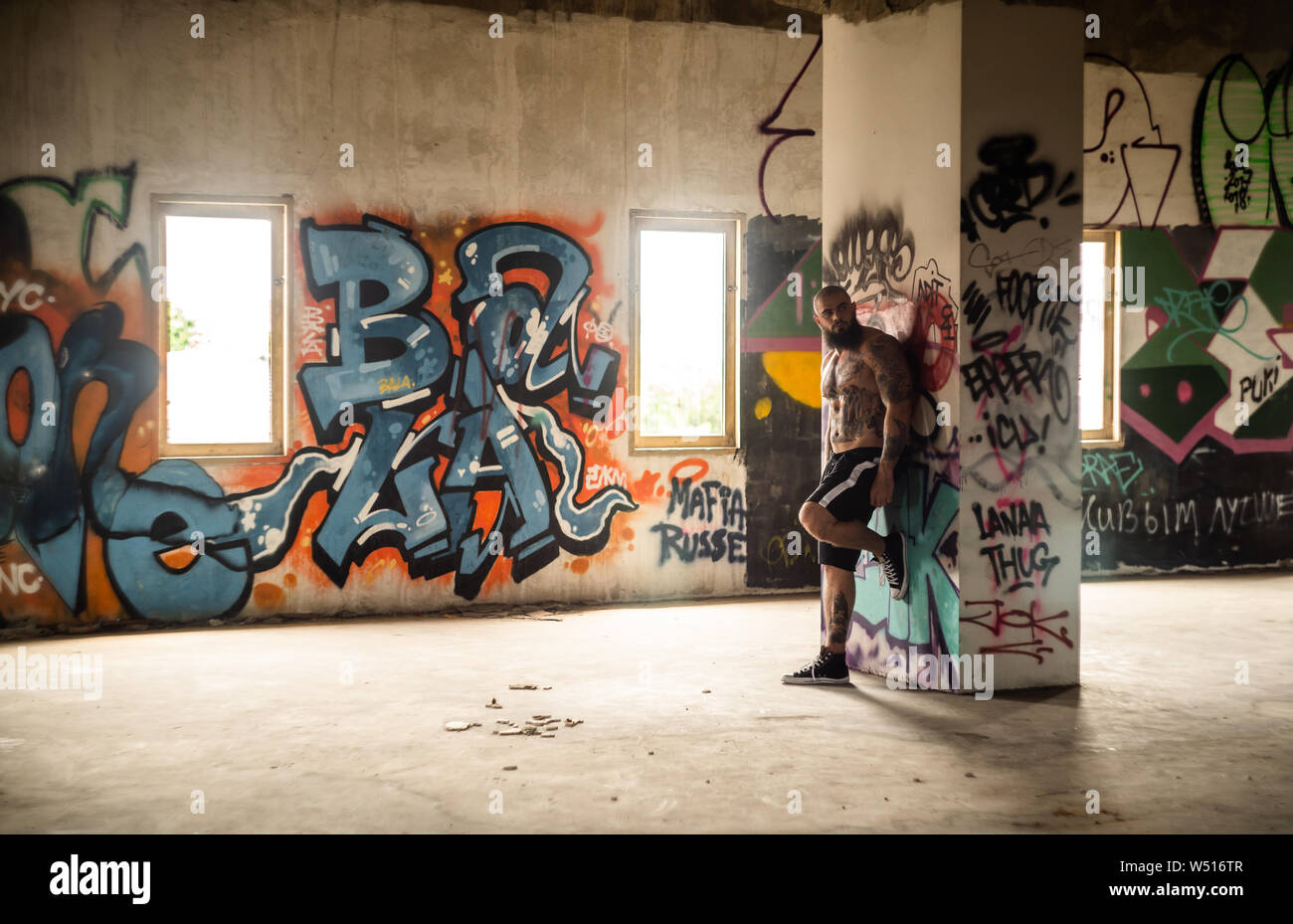 Graffiti Painted Bodies